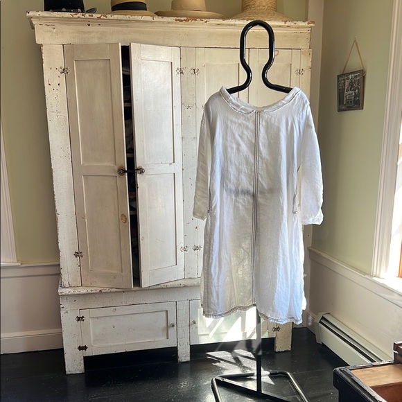 Meg By Design | Dresses | Megbydesign White Linen Dress | Poshmark